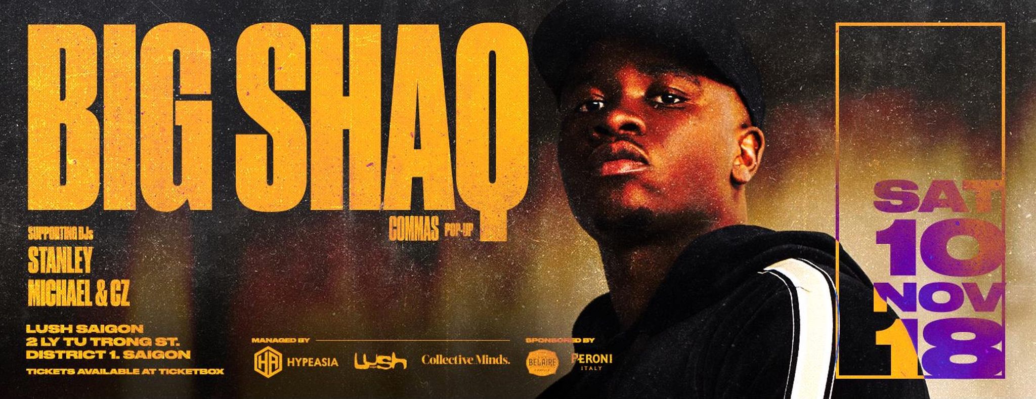 BIG SHAQ live in Saigon X Commas Pop-up @ Lush - Saigoneer