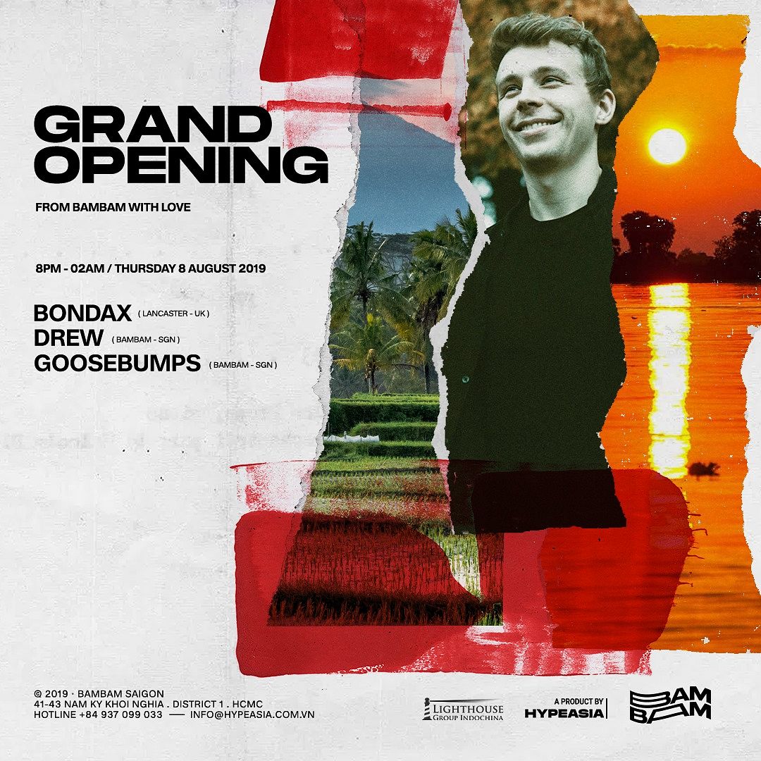Grand Opening: Bondax @ Bam Bam - Saigoneer