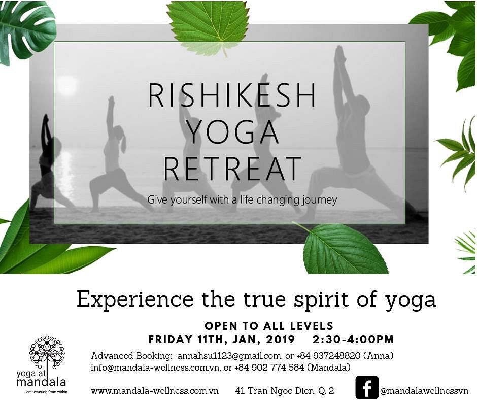 Rishikesh Yoga Treat @ Mandala - Saigoneer