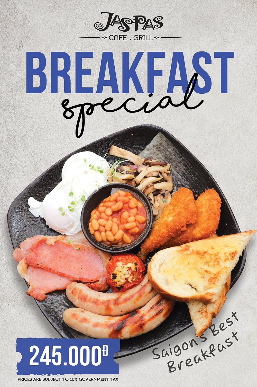 Early Morning Breakfast @ Jaspas - Saigoneer