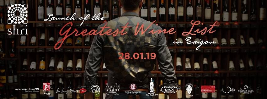 Greatest Wine List Launch @ Shri Lounge - Saigoneer