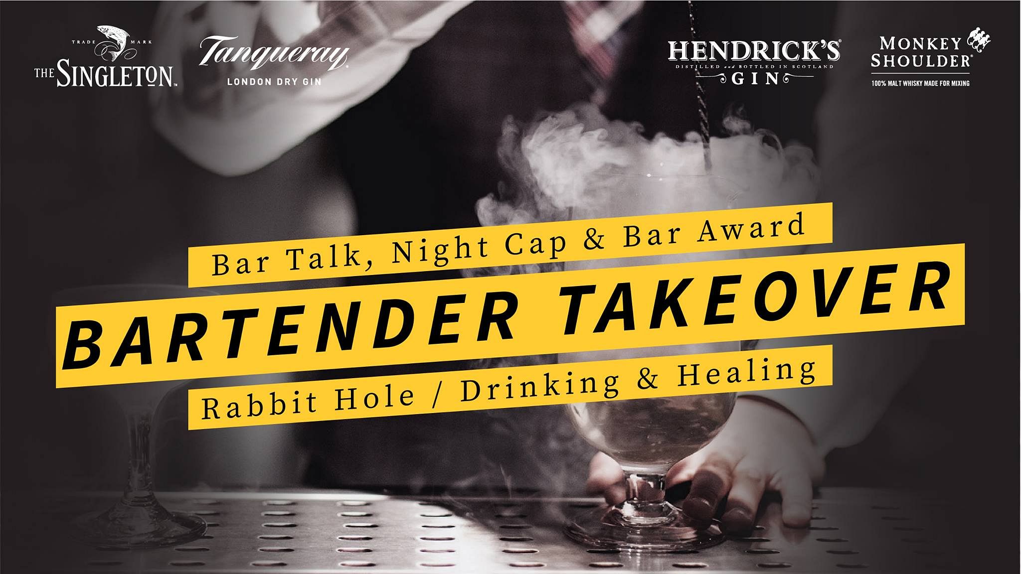 Bartender Takeover Night Cap, Bar Talk & Bar Award @ Drinking & Healing ...