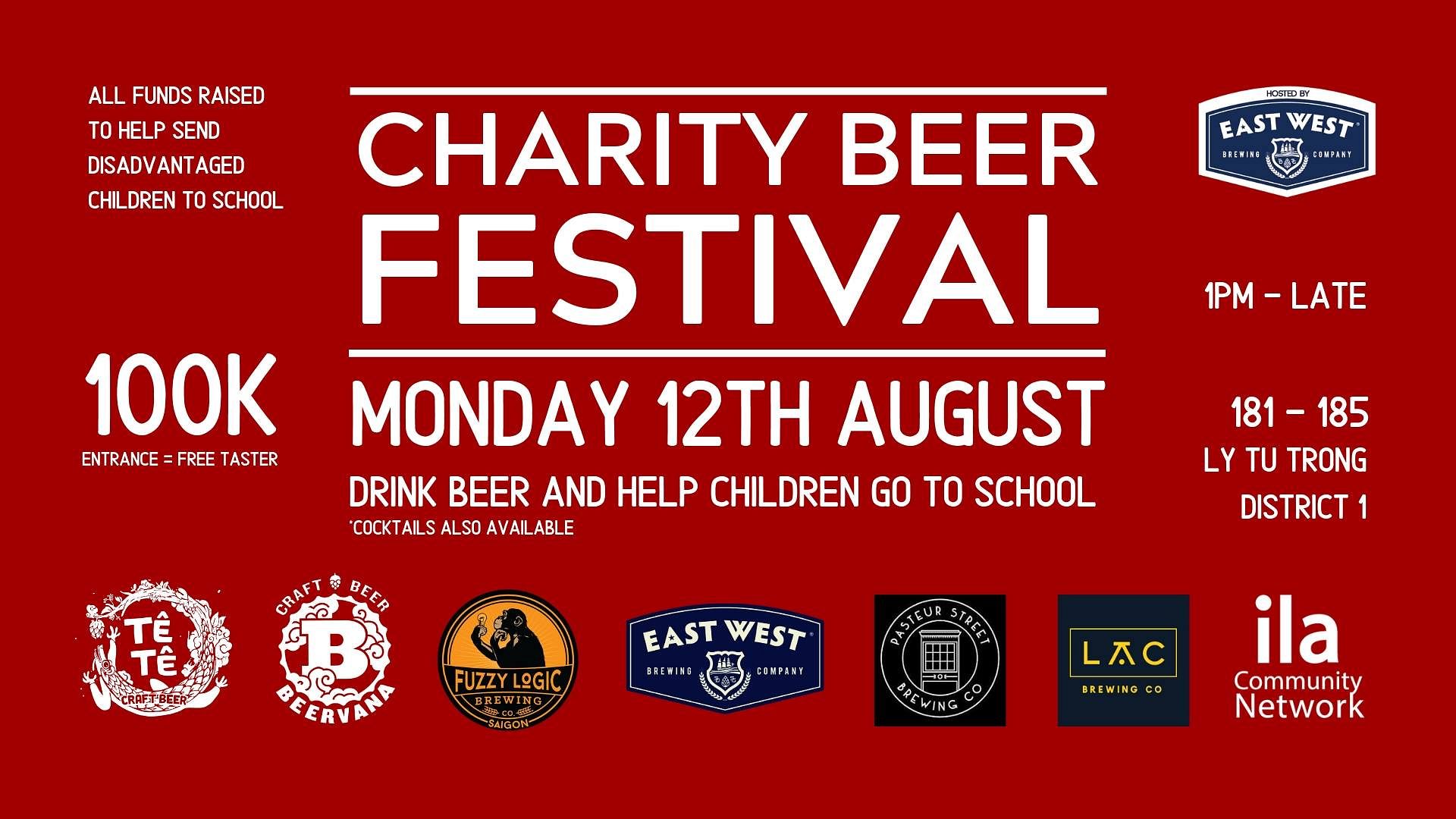 Charity Beer Festival 2019 @ East West Brewing Co. - Saigoneer