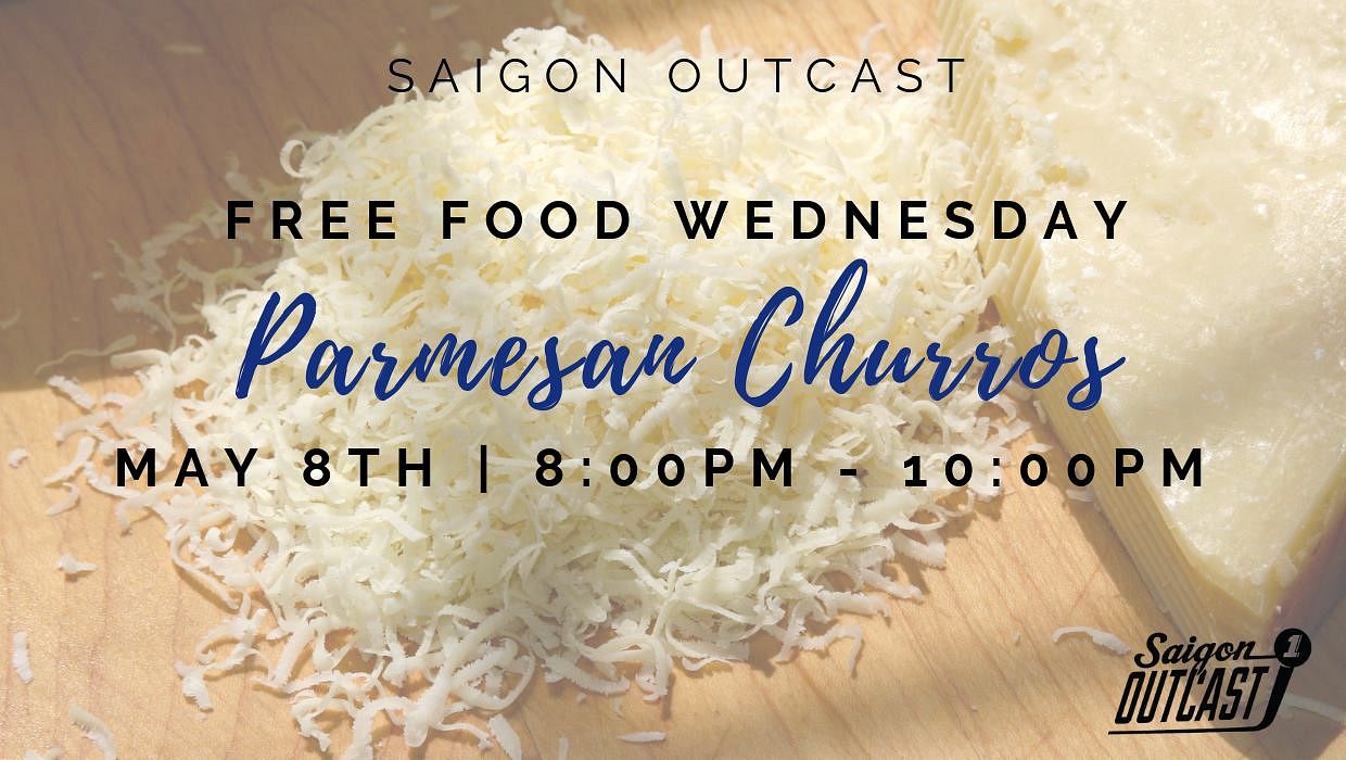 Parmesan Churros // Free Food Wednesday @ Saigon Outcast - Saigoneer