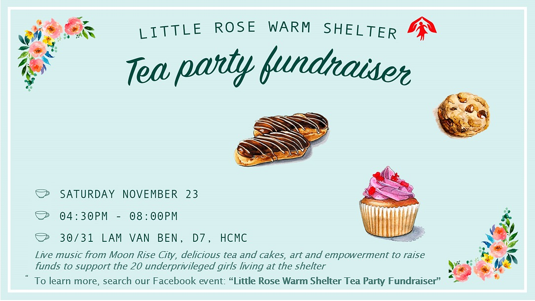 Little Rose Warm Shelter Tea Party Fundraiser @ Little Rose Warm ...