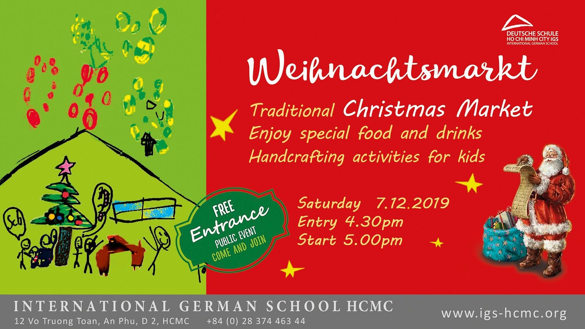 German Christmas Market @ International German School IGS - Saigoneer
