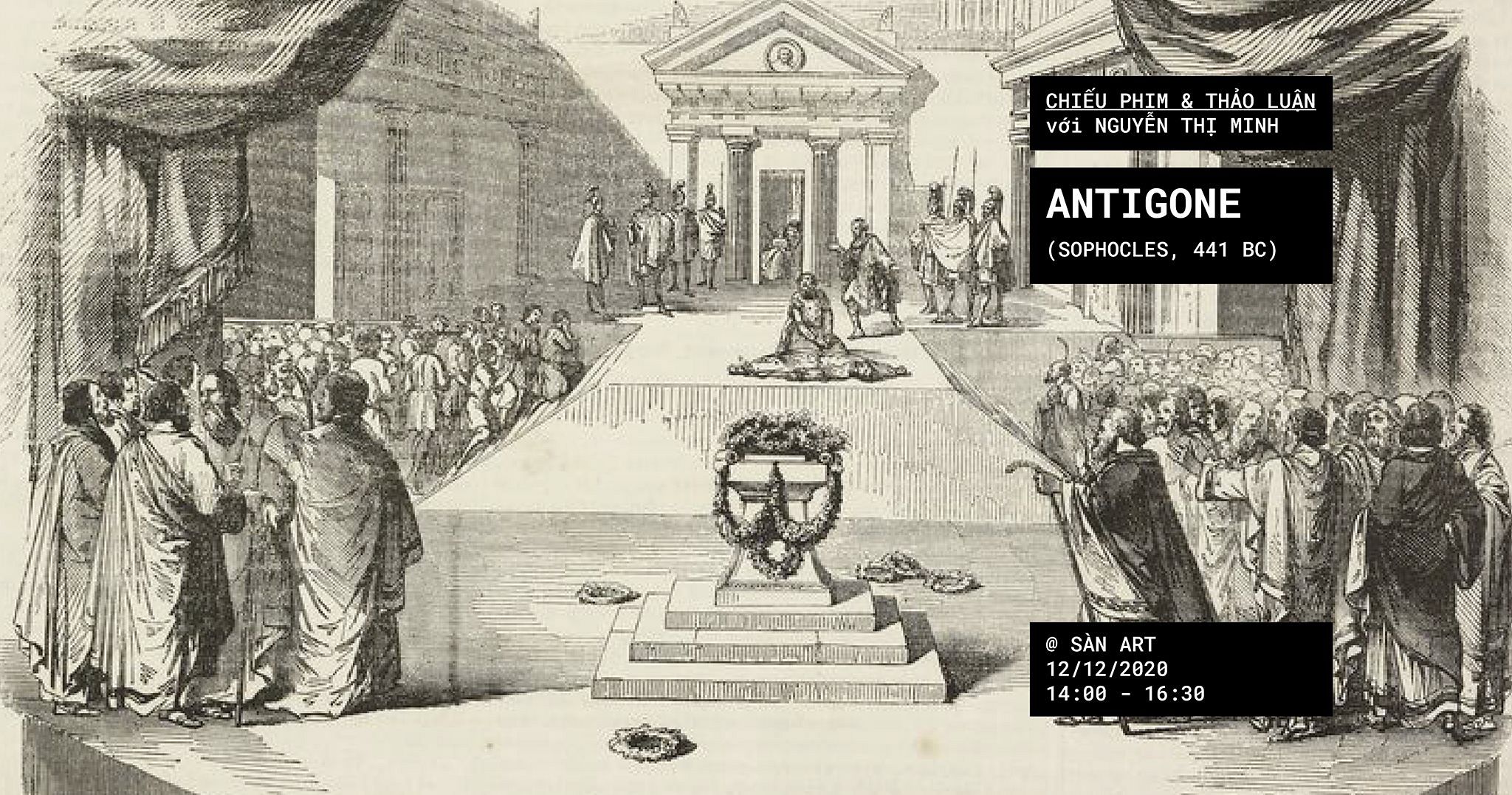 Antigone: Film Screening & Discussion @ Sàn Art - Saigoneer