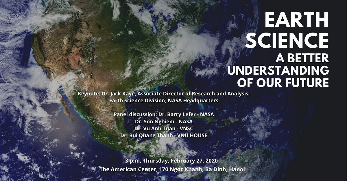 Earth Science: A Better Understanding of Our Future @ U.S. Embassy in ...