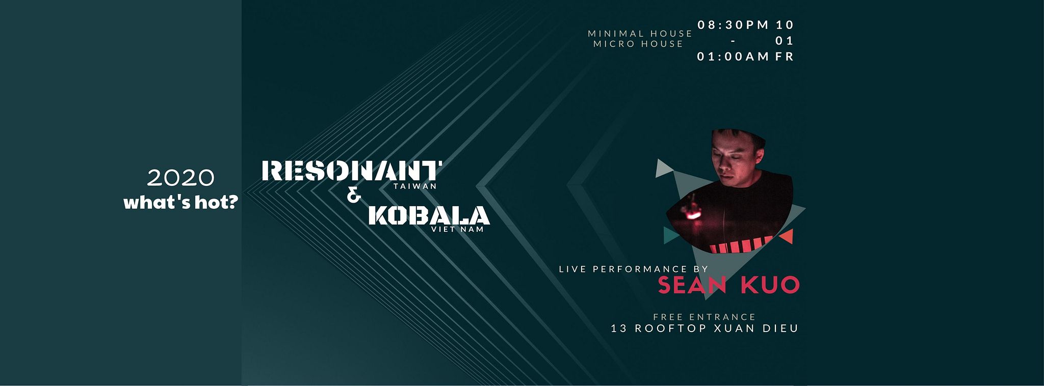 Kobala x Resonant: Sean Kuo(Taiwan) @ Kobala Bar Restaurant Rooftop ...