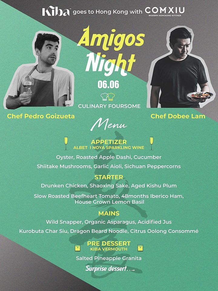 Amigos Night, A Culinary Foursome @ Kiba Saigon - Saigoneer