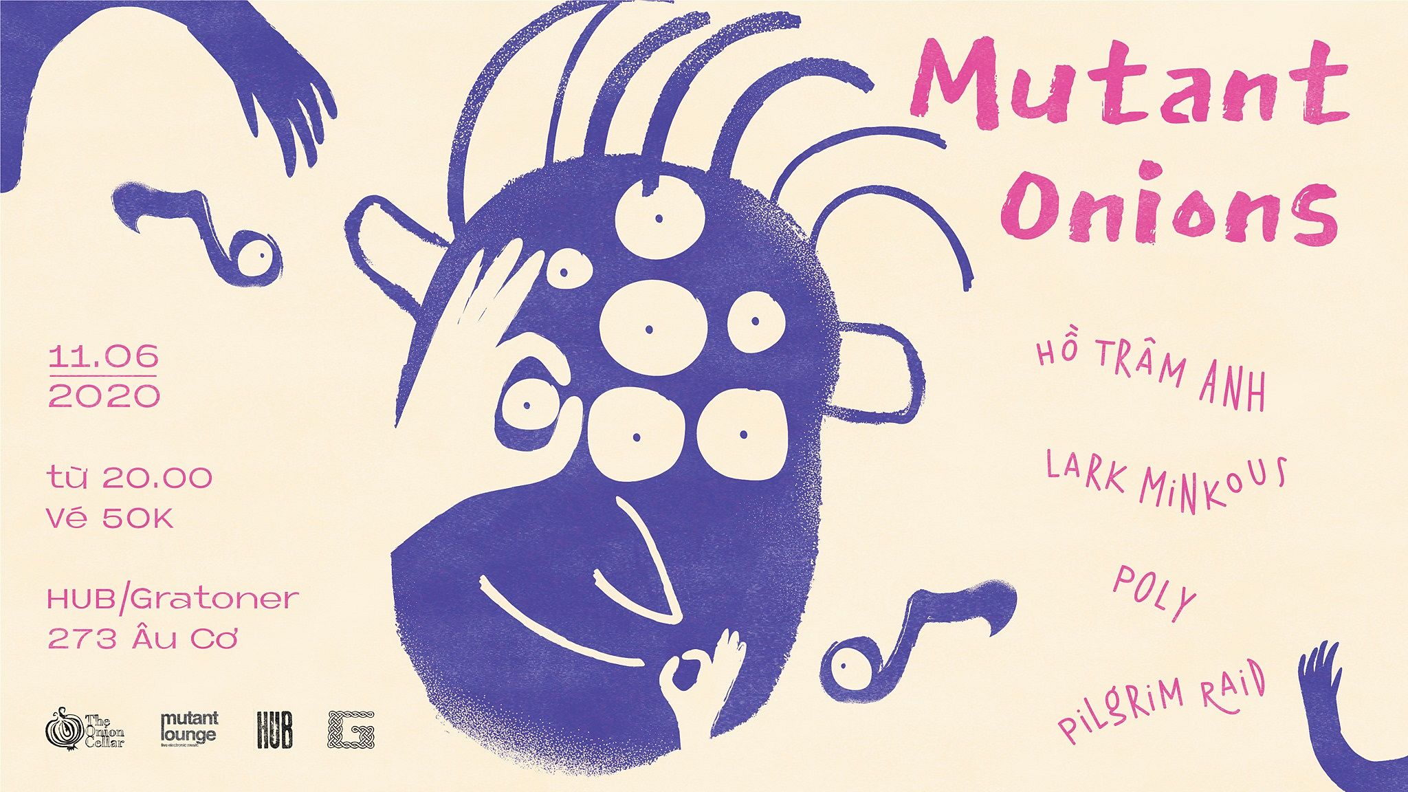 Mutant Onions – Nhạc điện tử / Live Electronics @ HUB Café - Saigoneer