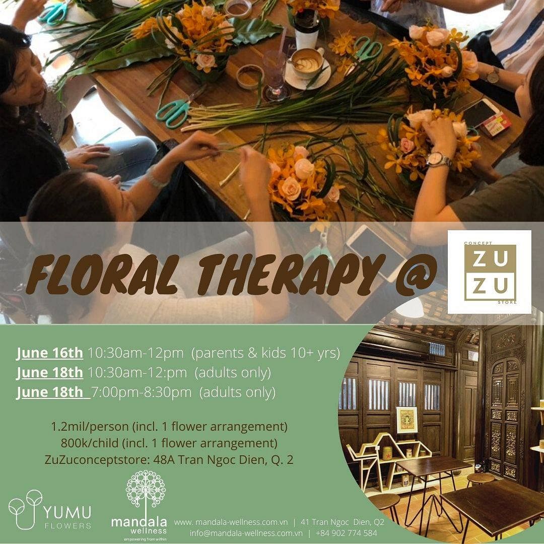 Floral Therapy @ Mandala Wellness - Saigoneer