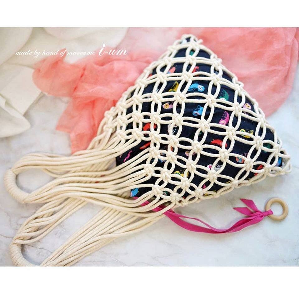Macrame workshop #22: Bag @ Thursday's Child - Saigoneer
