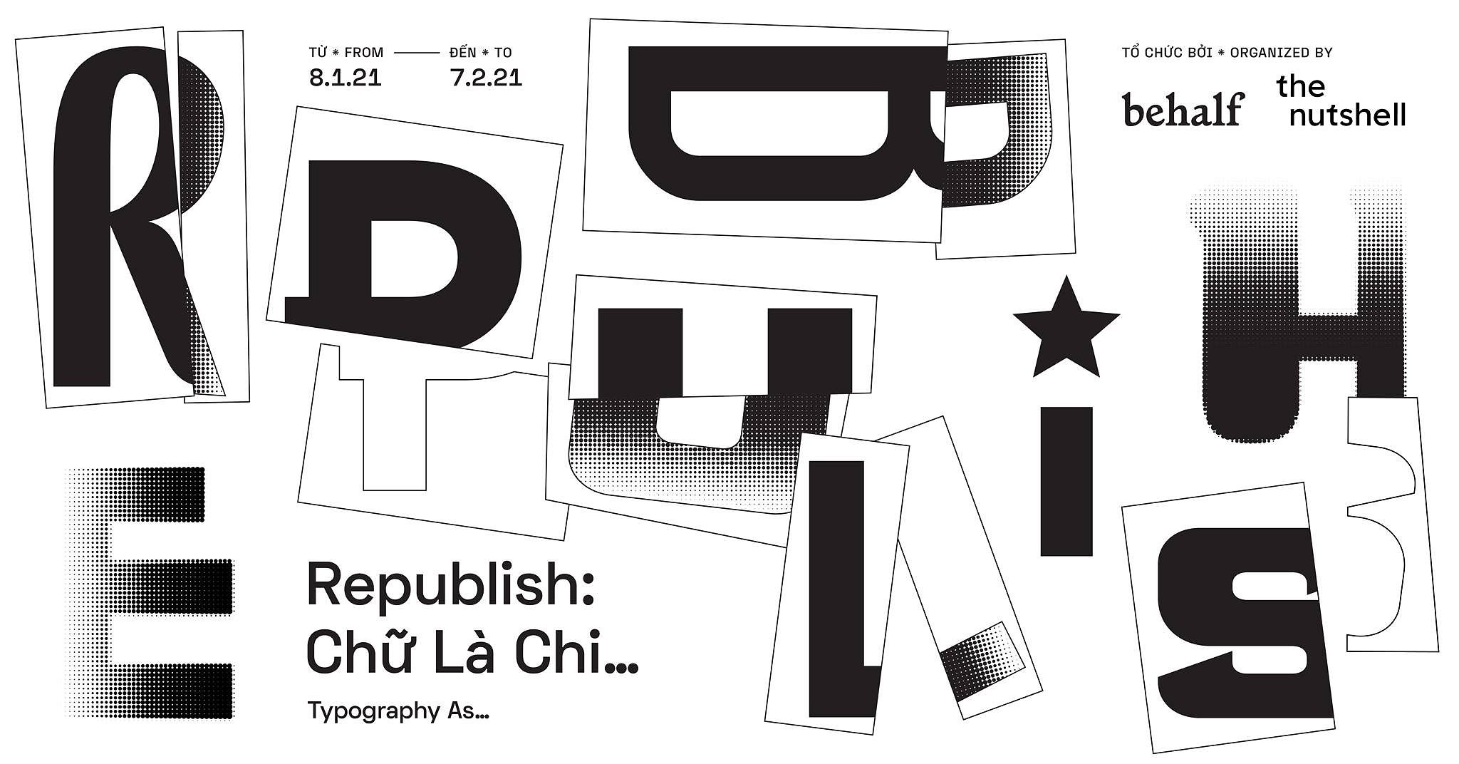 Republish: Typography As… @ The Nutshell Saigon - Saigoneer