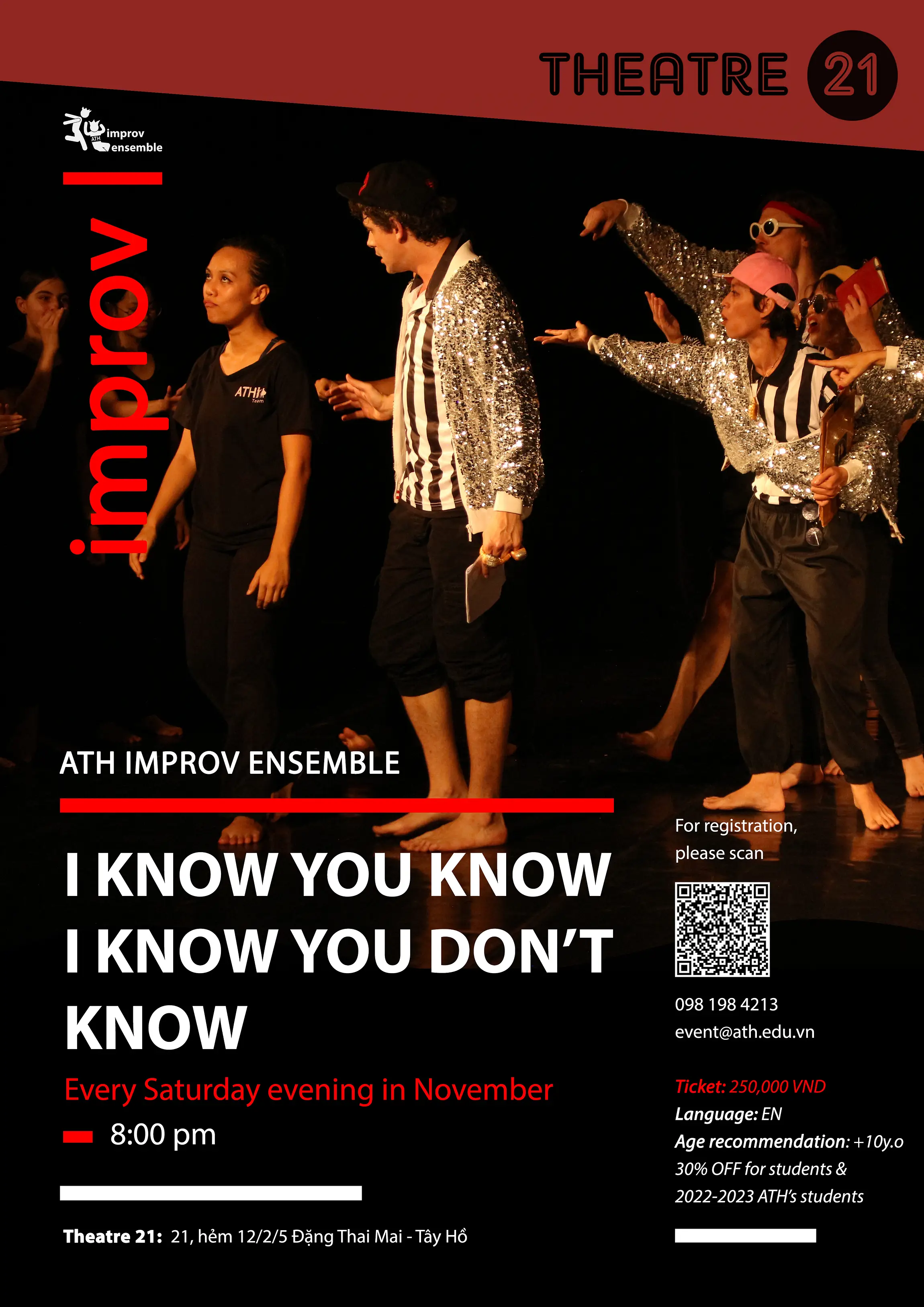 I Know You Know I Know You Don't Know @ THEATRE 21 - Saigoneer