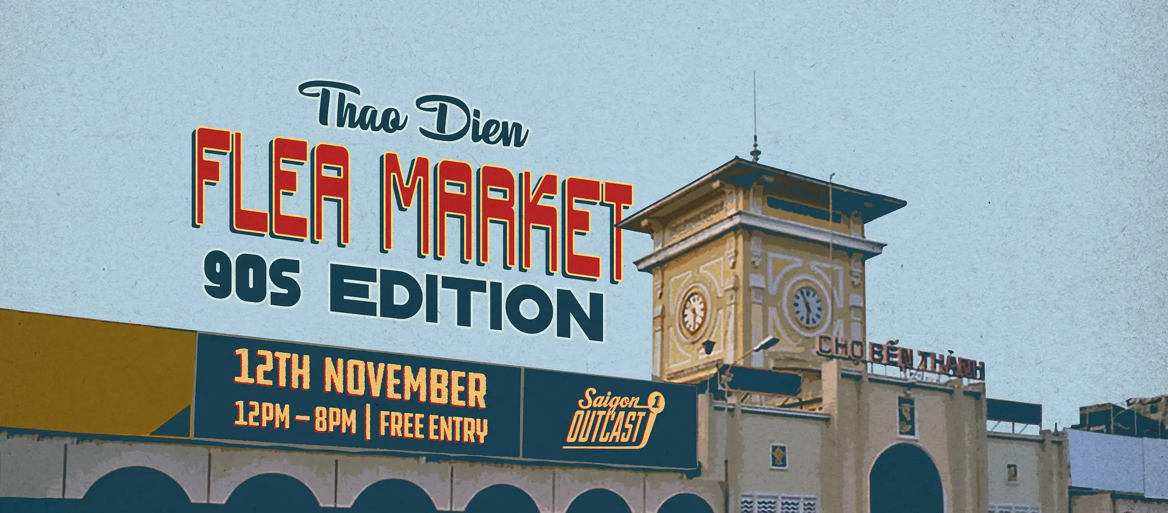 Thao Dien Flea Market: 90s Edition @ Saigon Outcast - Saigoneer