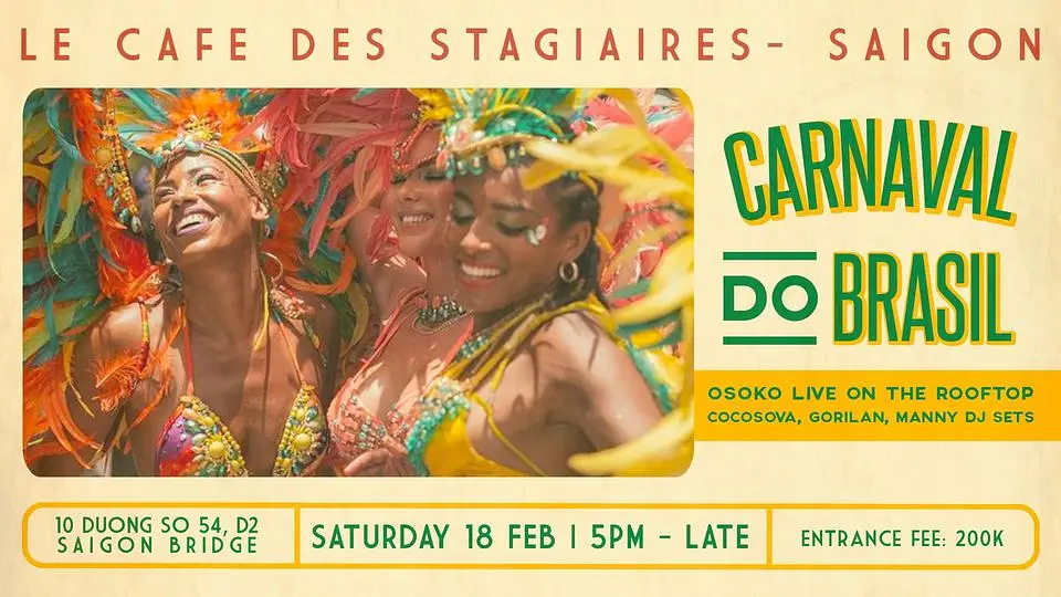 CS - CARNAVAL DO BRASIL (3rd Edition) - FT OSOKO Live @ Le Café des ...