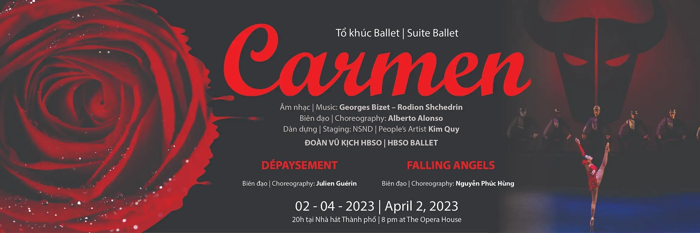 The Carmen Suite Ballet @ The Opera House - Saigoneer