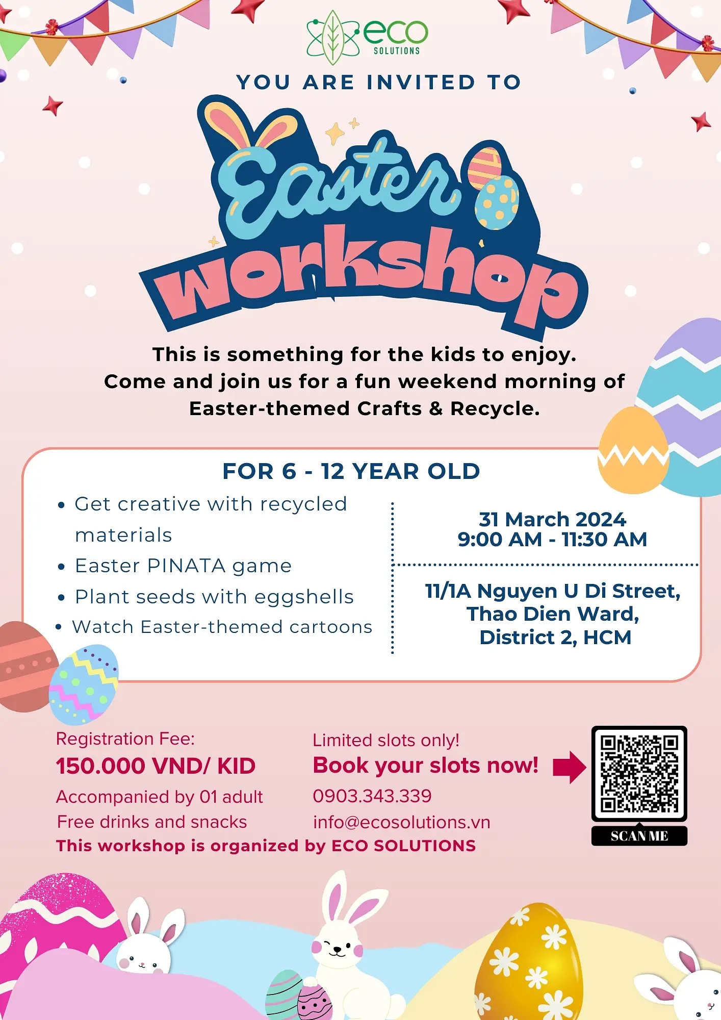 Sustainable Easter Workshop @ Eco Solutions - Saigoneer