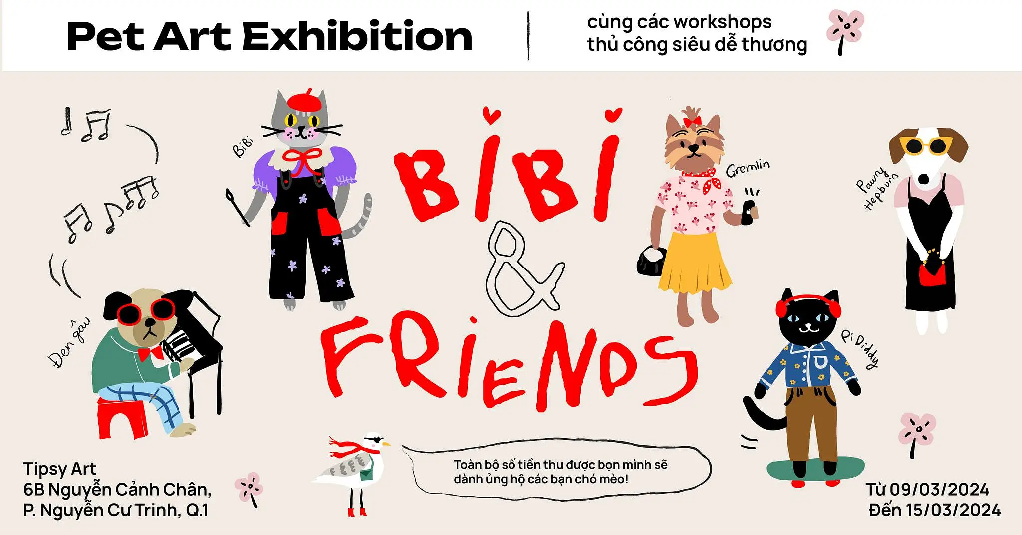 Pawsitive Art @ Tipsy Art - Saigoneer