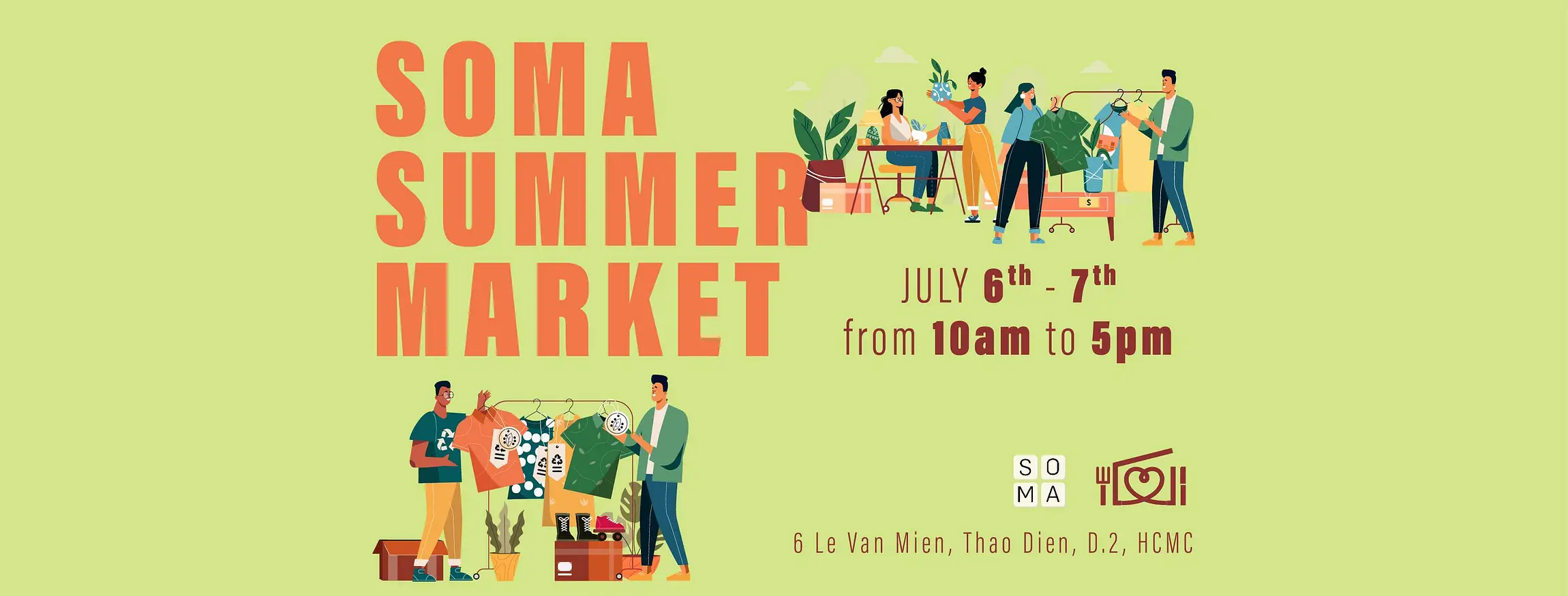 Soma Summer Market @ Soma Saigon - Saigoneer