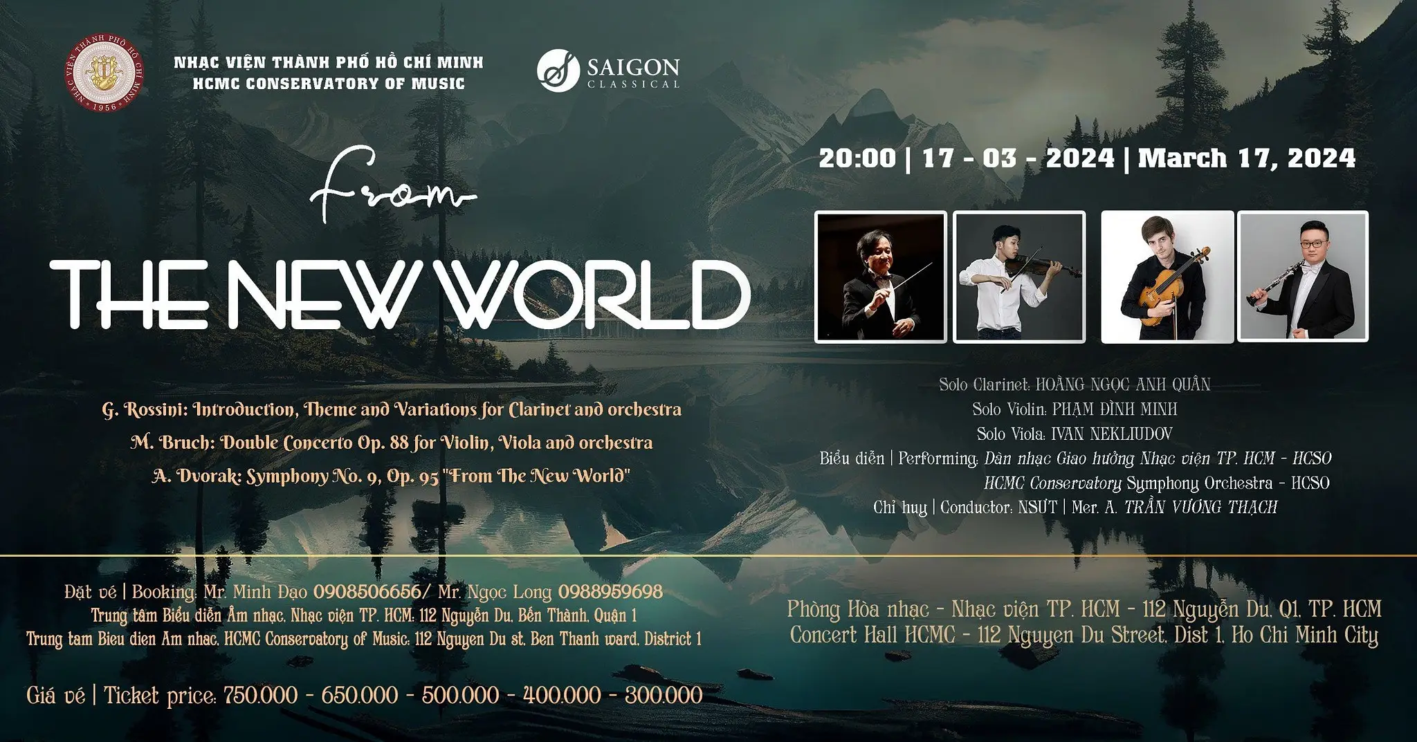 Concert: From The New World @ HCMC Conservatory Orchestra - Saigoneer