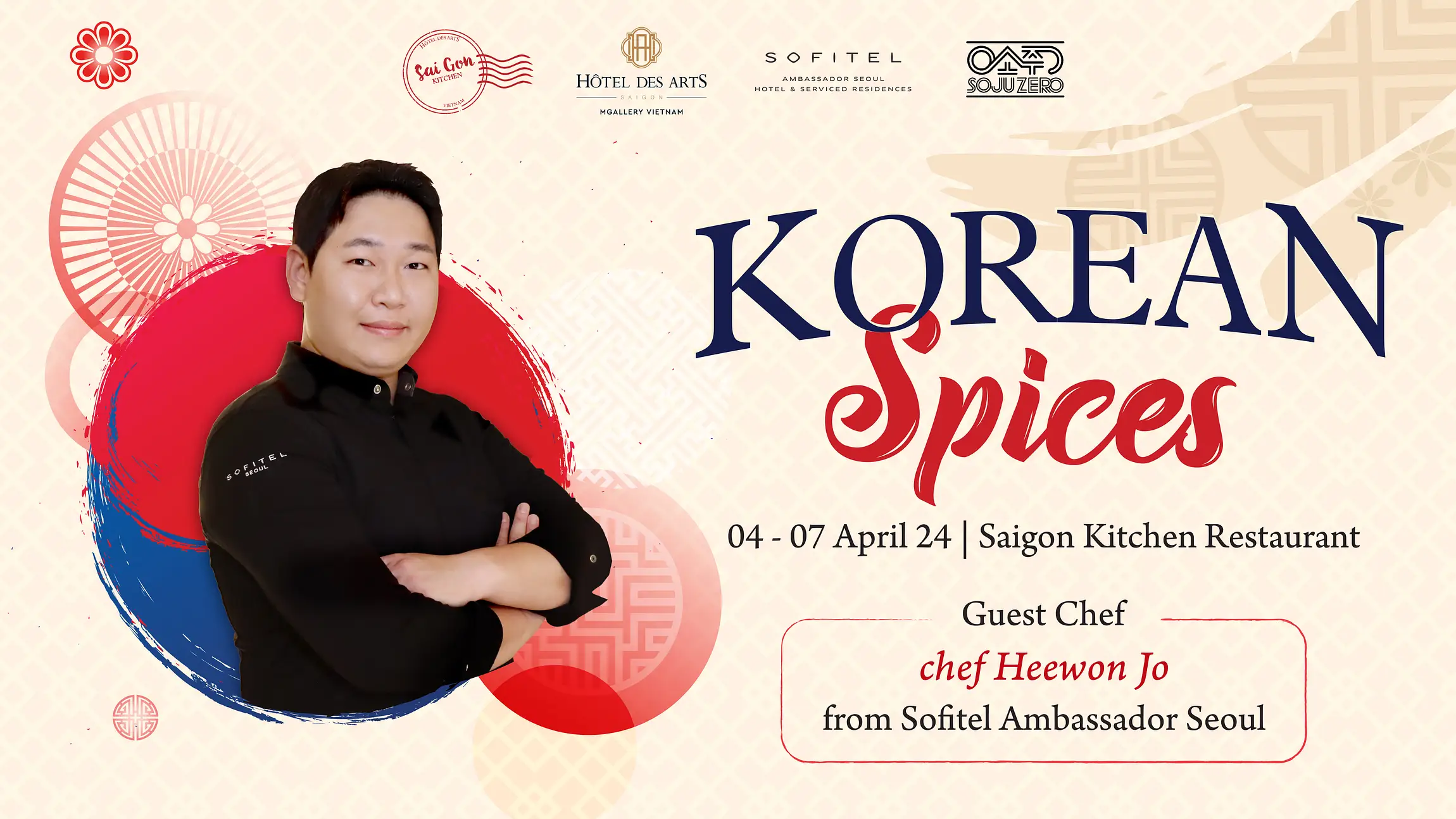 Korean Spices @ Hôtel des Arts Saigon - Saigoneer