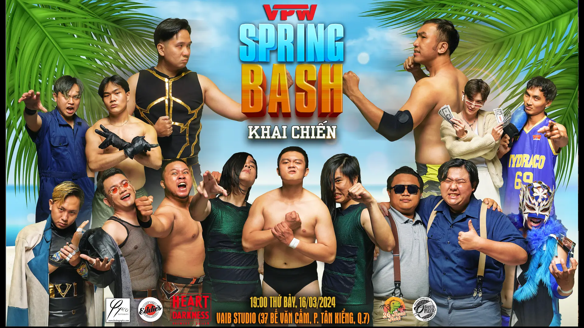 Vietnam Pro Wrestling: Spring Bash @ VAIB Studio - Saigoneer
