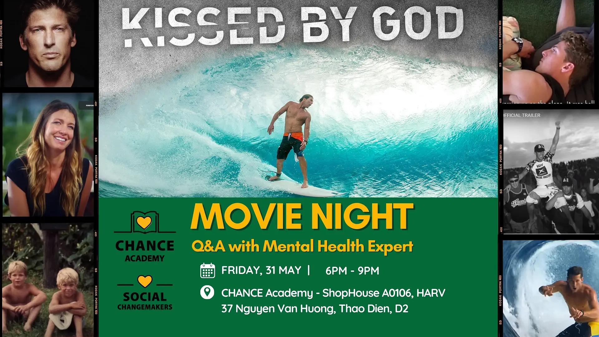 CHANCE Movie Night & Mental Health Discussion @ CHANCE Academy - Saigoneer