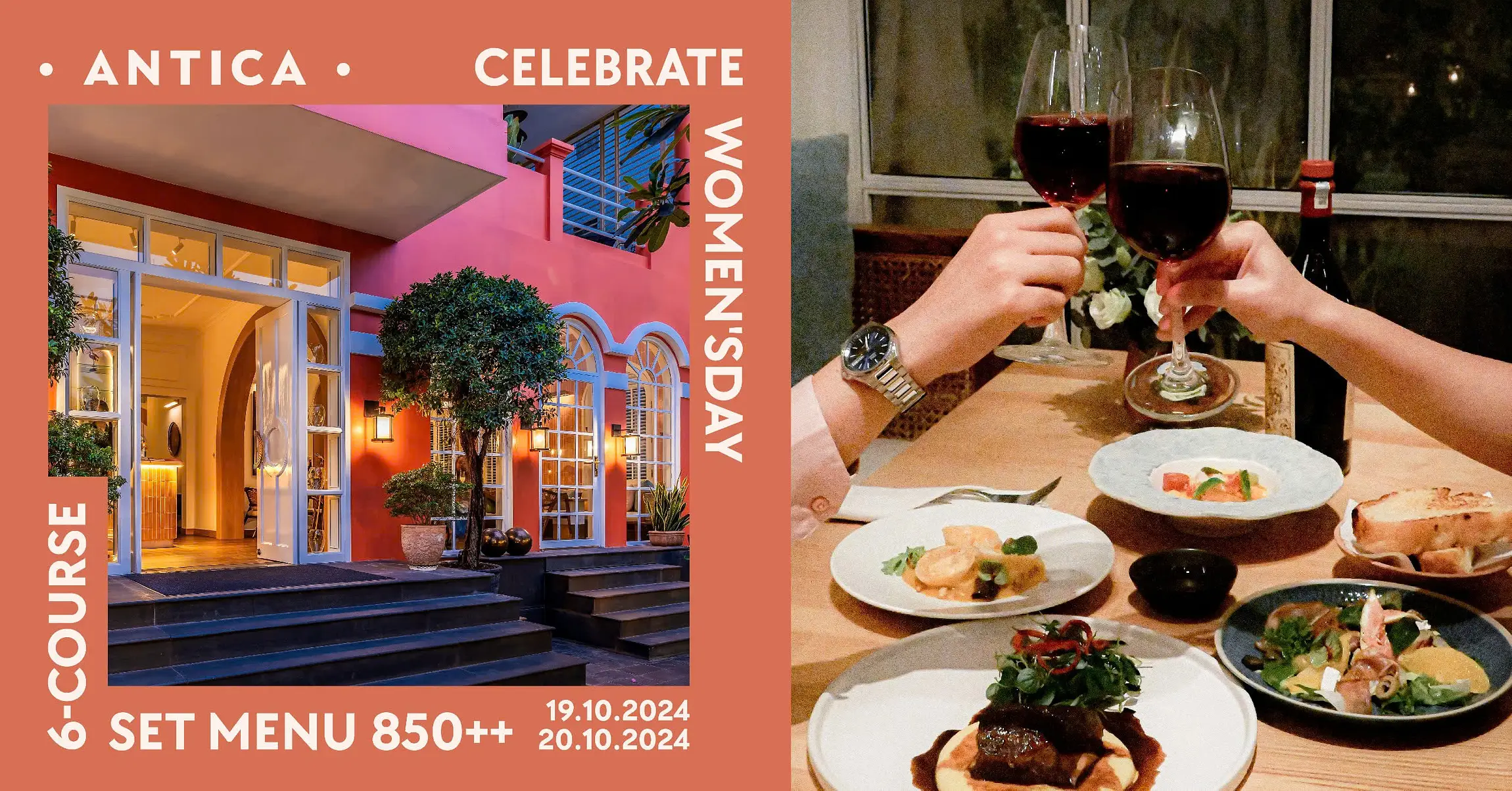 Celebrate Her with Modern Italian Style @ Antica Modern Italian Cuisine ...