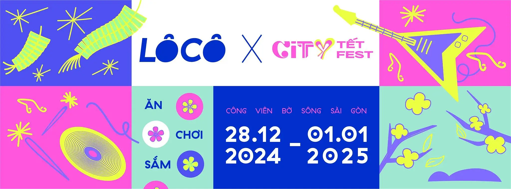 LÔCÔ ART MARKET x CITY TẾT FEST @ Saigon Riverside Park - Saigoneer