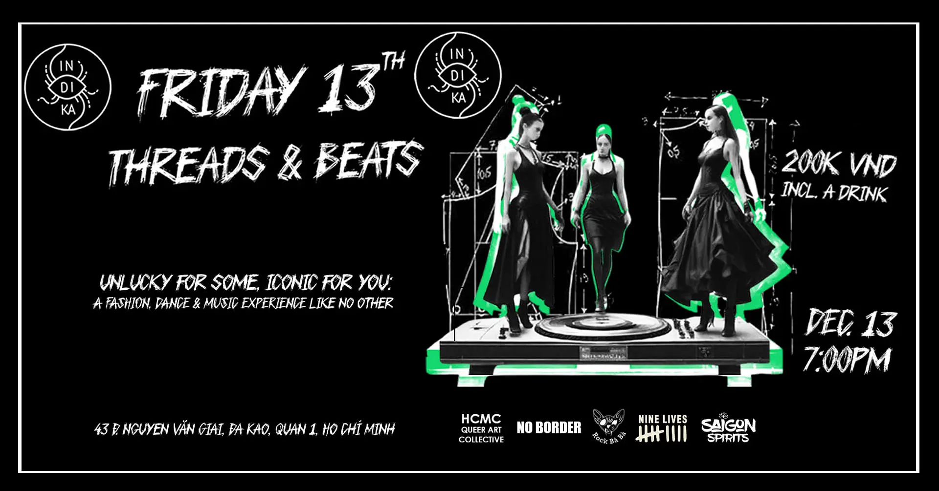 Threads & Beast @ Indika Saigon (House of Curiosity) - Saigoneer