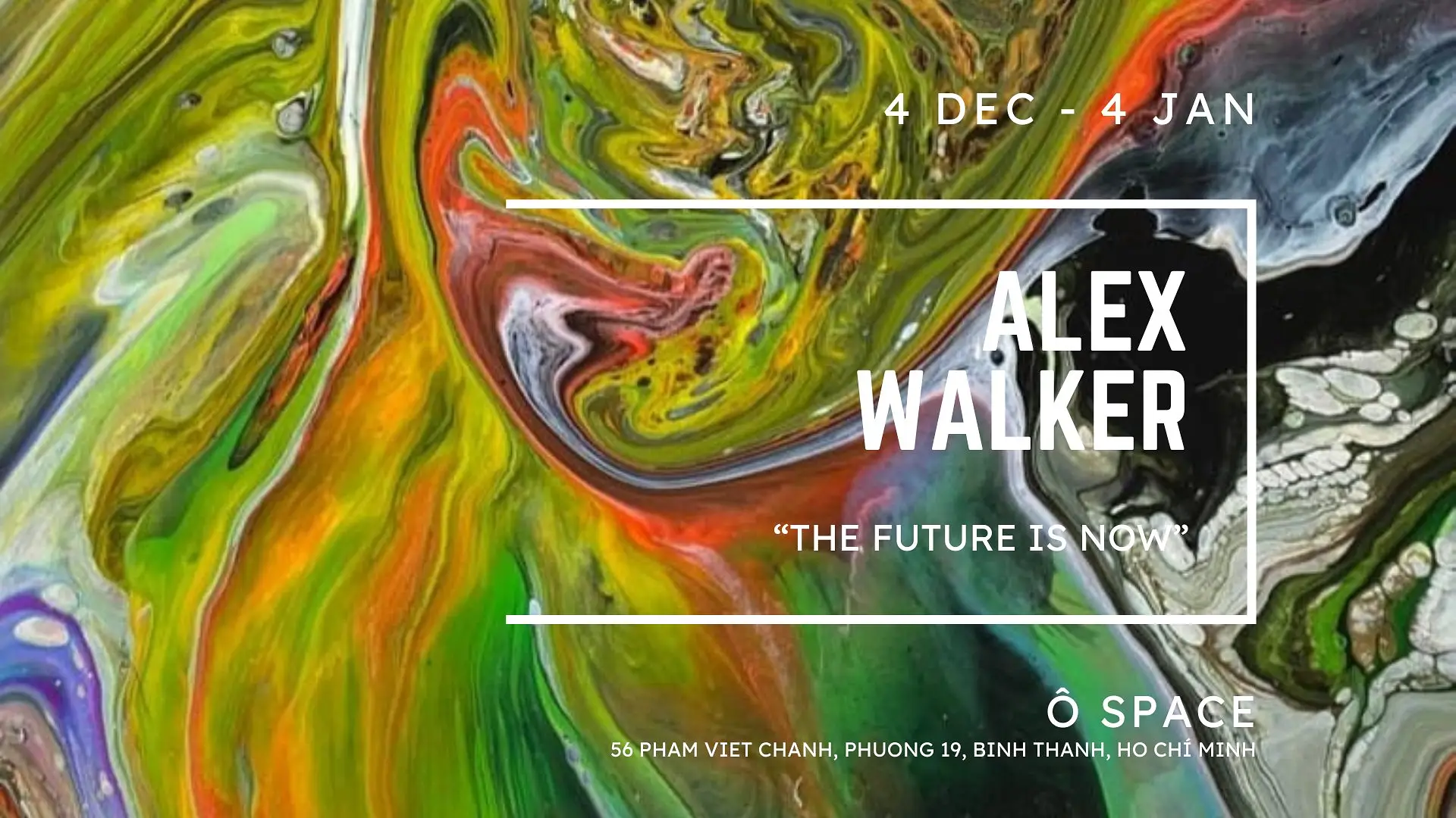 Exhibition "The Future is Now" by Alex Walker @ Oliuu Creative Bistro ...