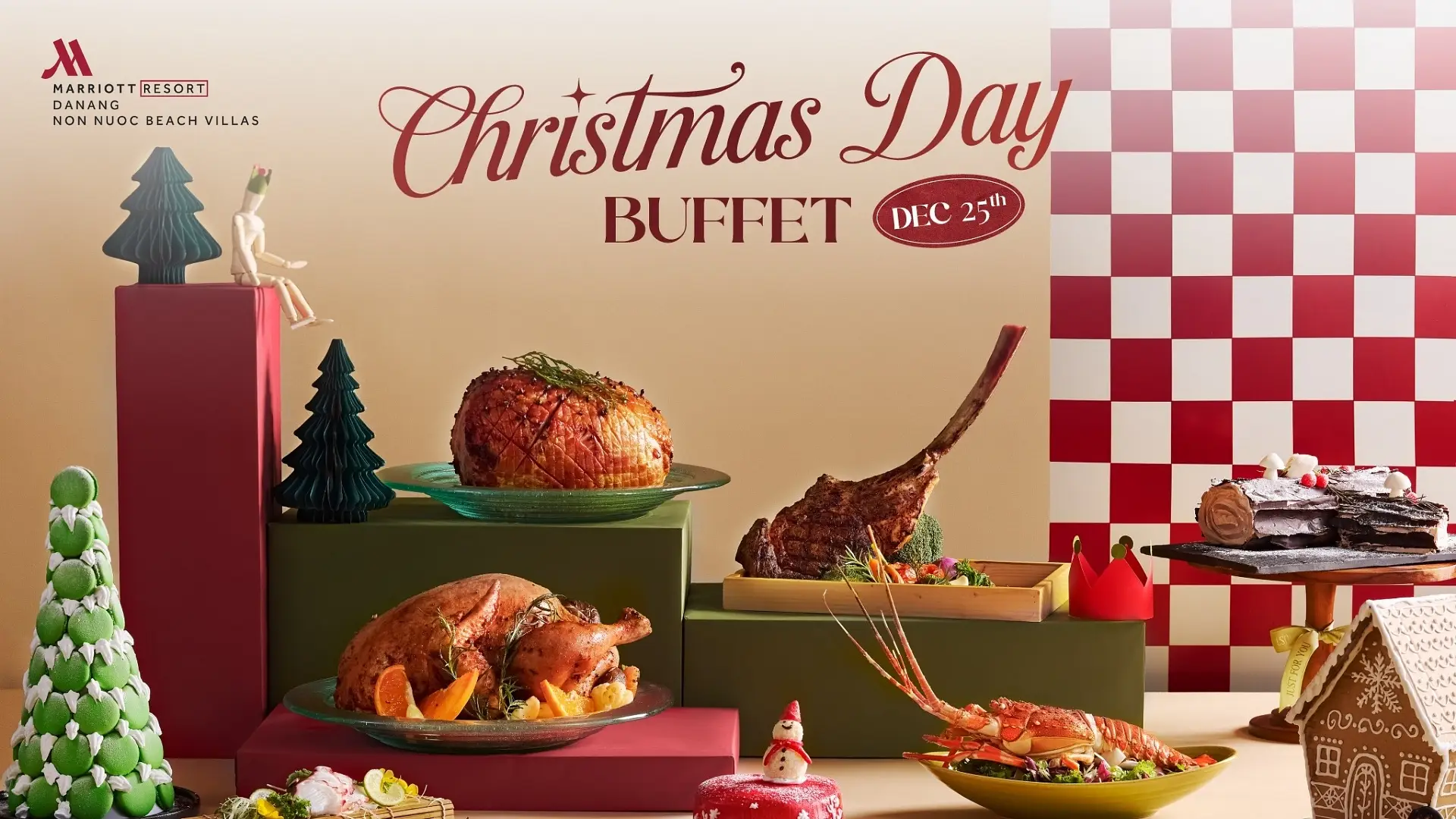 Christmas Day Buffet @ Man Ho Restaurant - Saigoneer