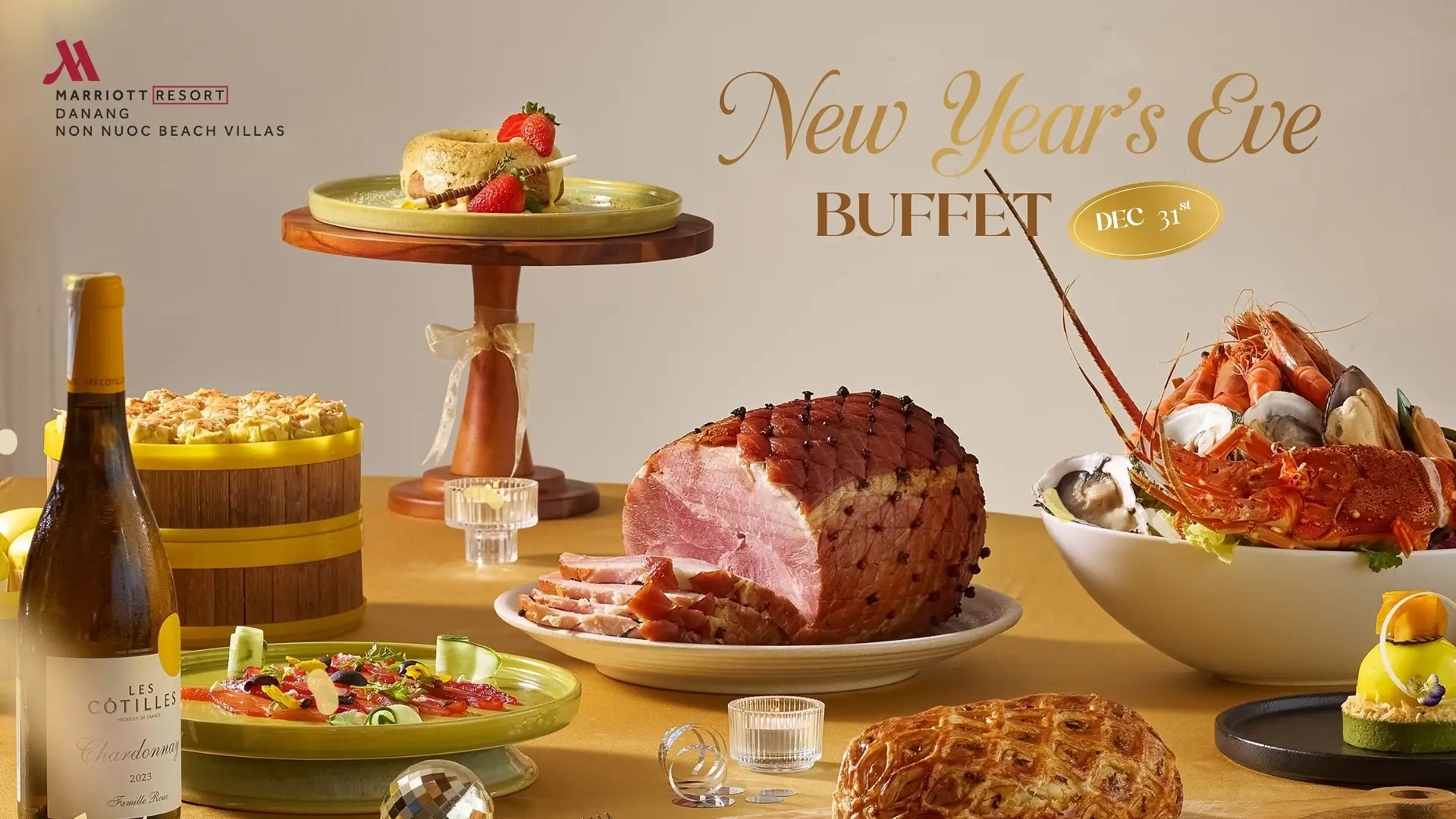 New Year's Eve Buffet @ Gallery 1 - Saigoneer