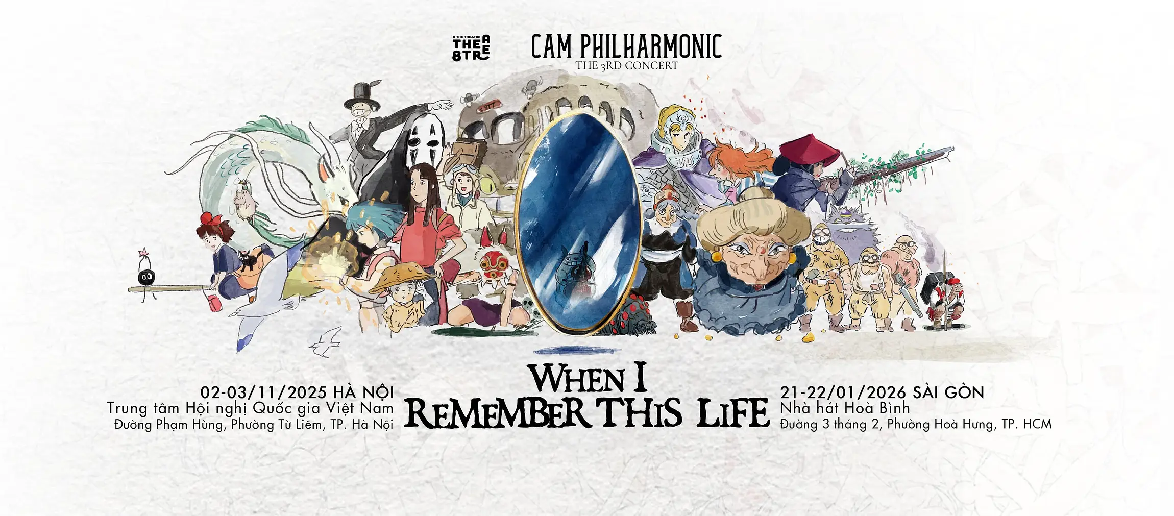 Ghibli Concert: When I Remember This Life @ Hoà Bình Theater - Saigoneer