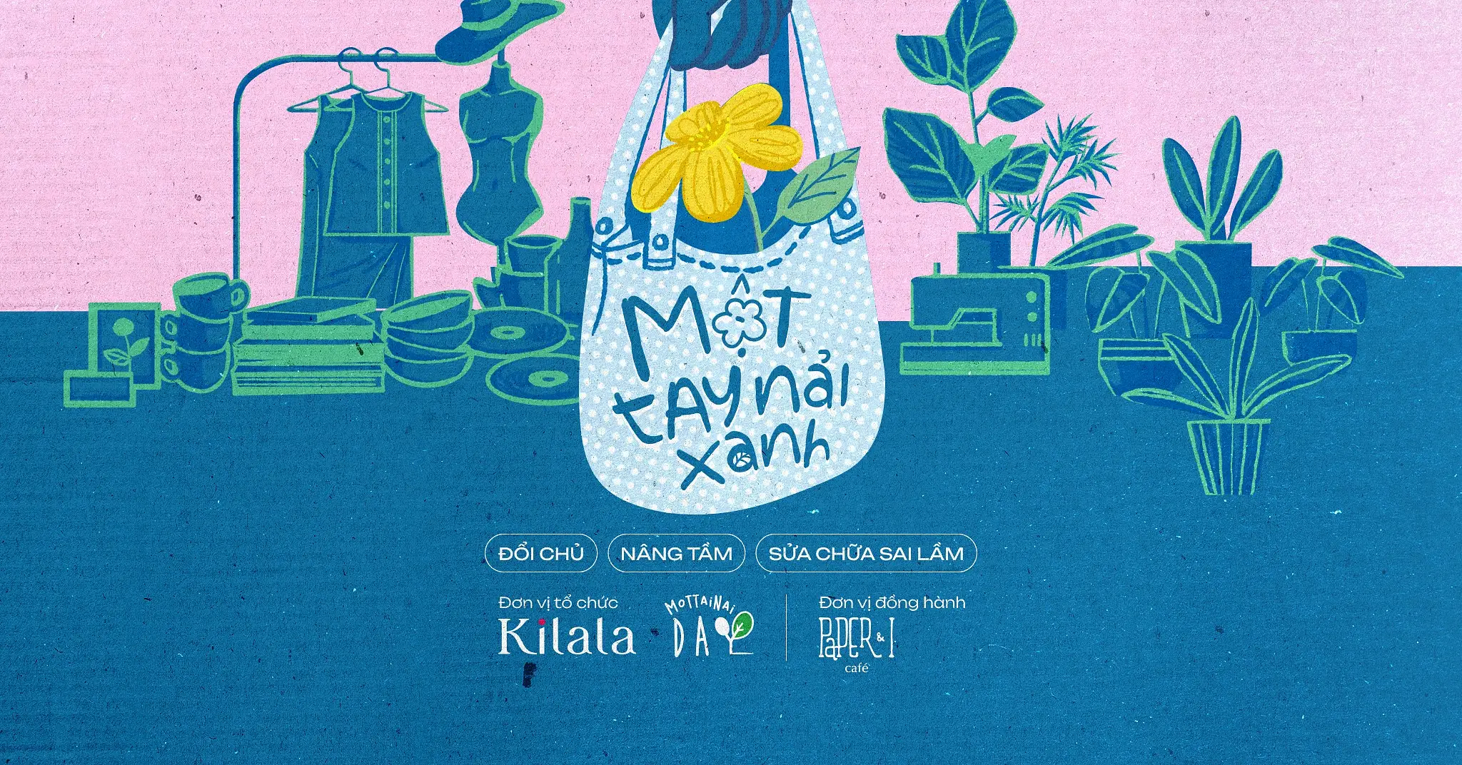Một Tay Nải Xanh - Kilala Mottainai Day @ Paper & I - Saigoneer