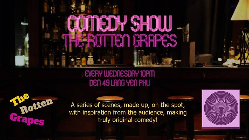 The Rotten Grapes improv @ DeN - Saigoneer