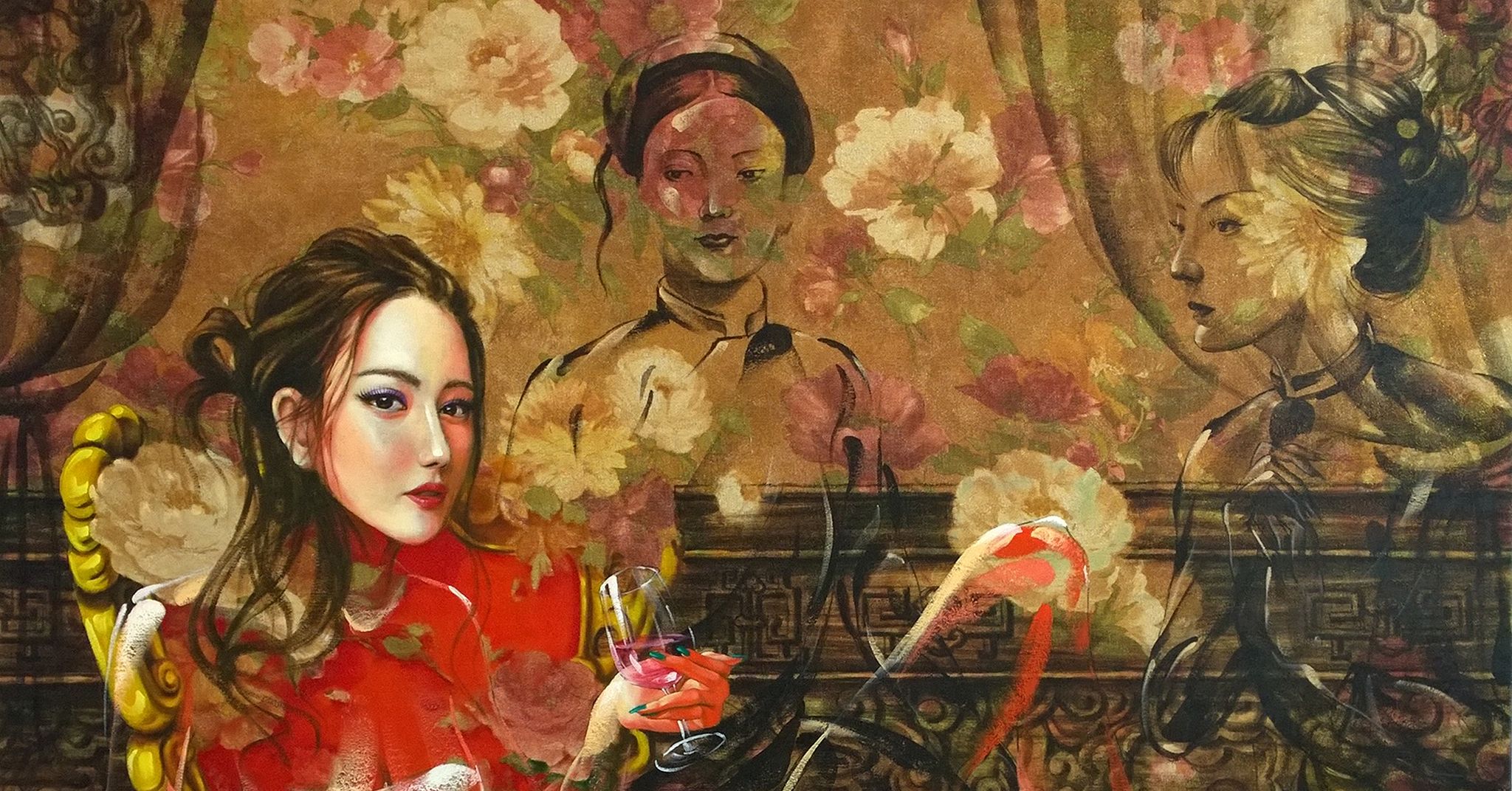 [Photos] An Artist's 'Transparent' Paintings Juxtapose Cultural Loss ...