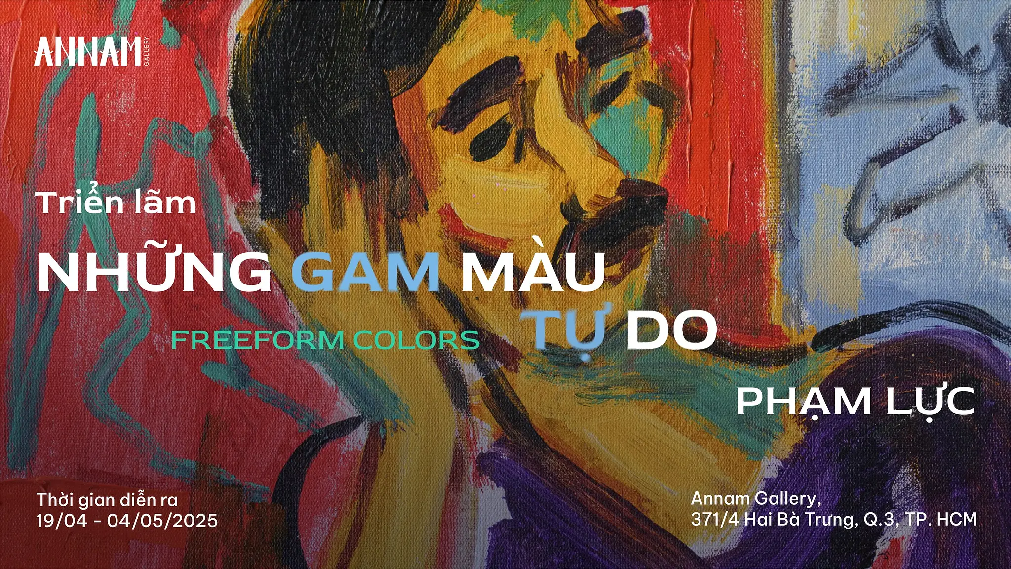 Freeform Colors Exhibition Pham Luc @ Annam Gallery - Saigoneer